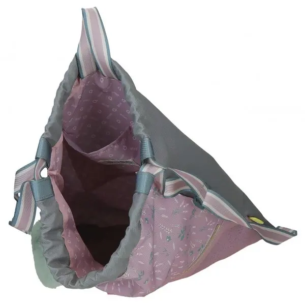 Sac sport fete, Enso Beautiful Day, buzunar frontal, lila, 35x46 cm cu -25% discount