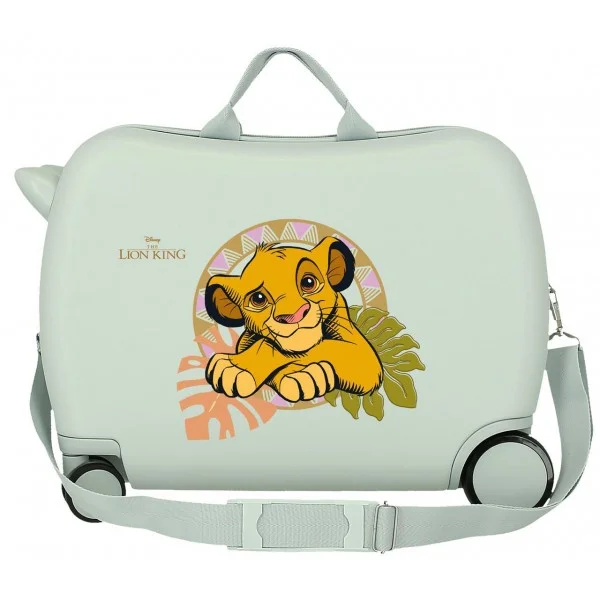 Valiza copii, ride-on, Disney The Lion King, Simba Jungle, ABS, 4 roti ...